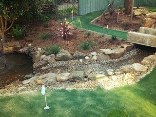 Image result for BackYard Mini Golf Course