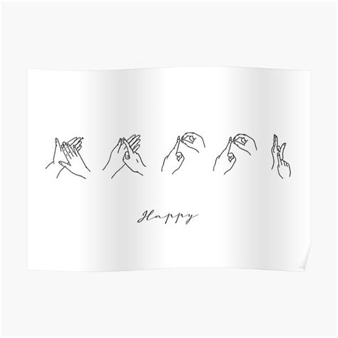 Image result for Sign Language Words Happy