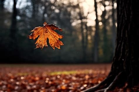 Image result for One Leaf Falling Image