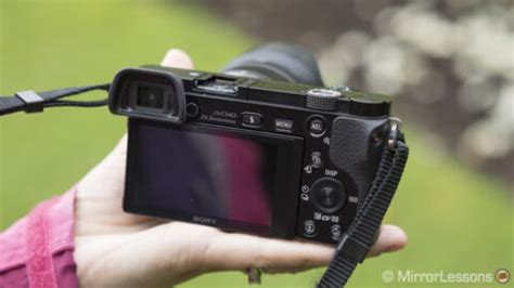 Image result for Sony A6000 Screen