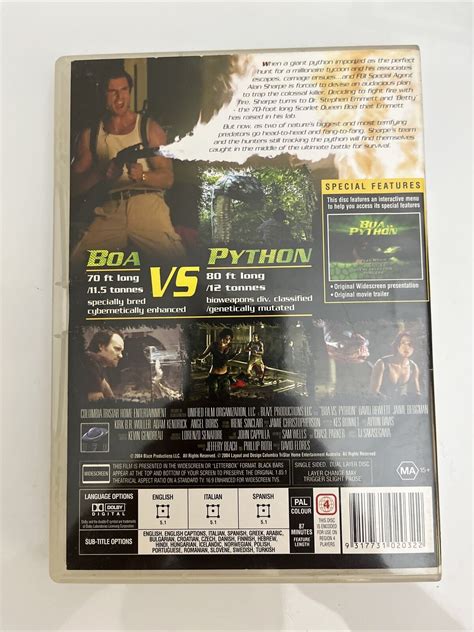 Image result for Snake vs Python DVD