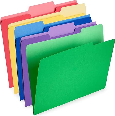 Image result for Colored File Folders