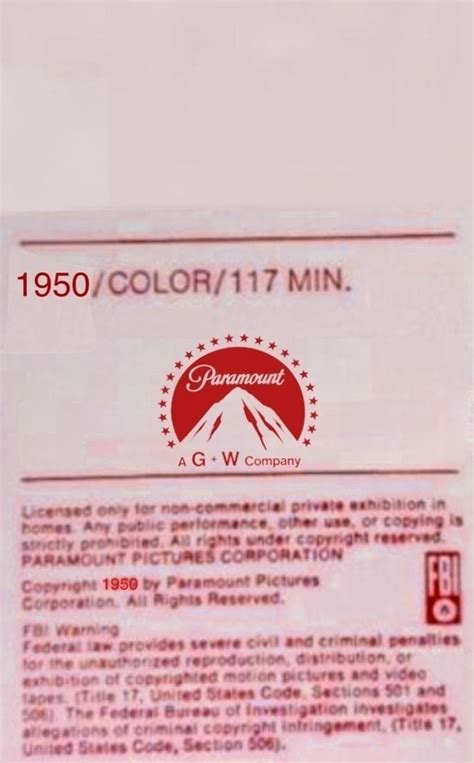 Image result for Paramount VHS Sticker Label