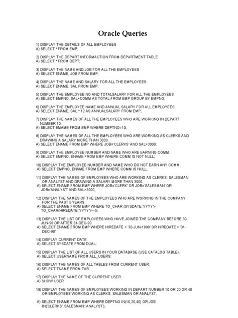 Image result for Oracle SQL Employee Table