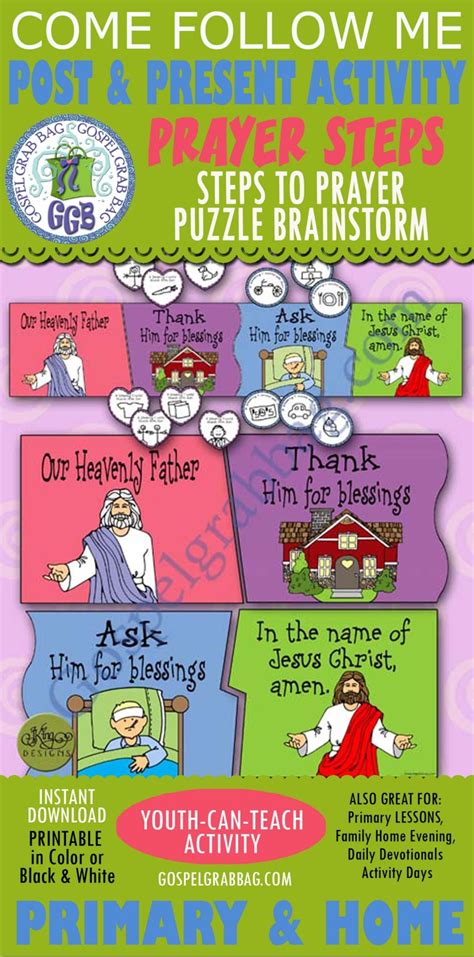 Image result for Object Lesson On Prayer LDS