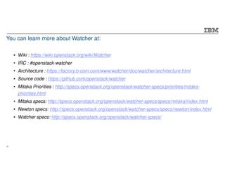 Image result for Watcher OpenStack