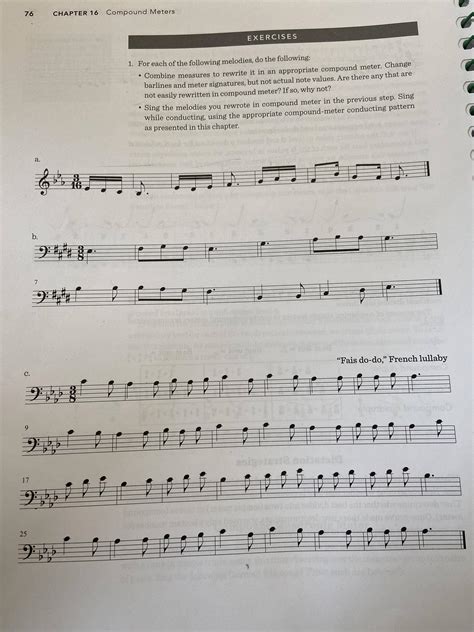 Image result for How to Read in Compound Meter