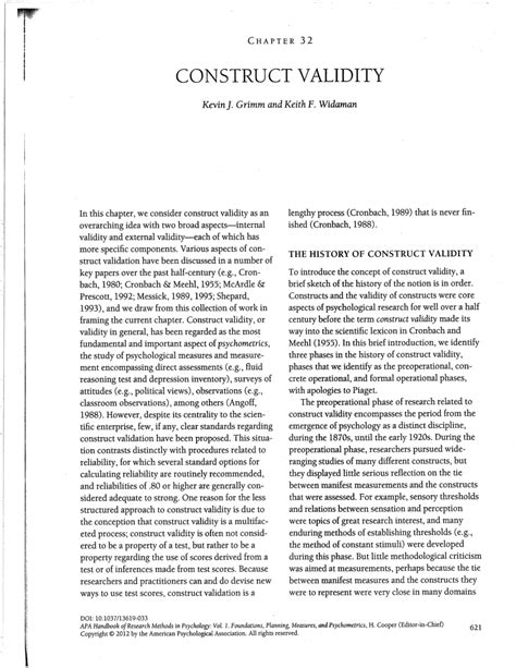 Image result for Construct Validity Explained