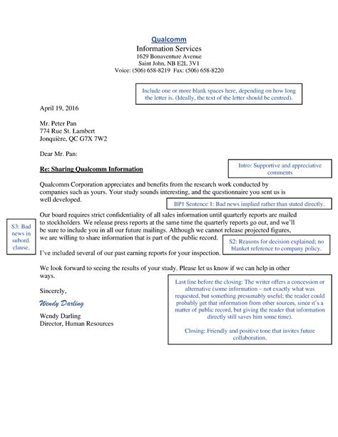 Image result for Example of Indirect Negative Message