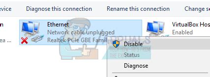 Image result for Local Area Connection Network Cable Unplugged