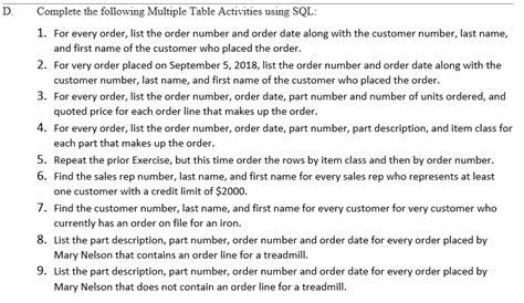 Image result for Sample Table for SQL Activities