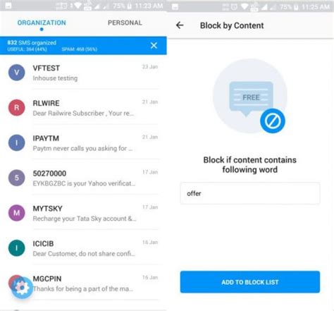 Image result for Block SMS Messages On Android