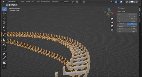 Image result for Array Modifier Blender Curve