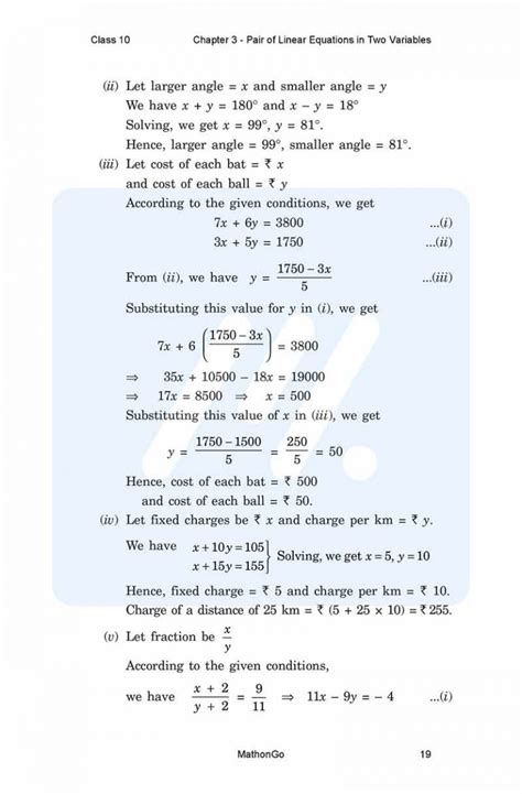 Image result for Class 10 Math Chapter 3