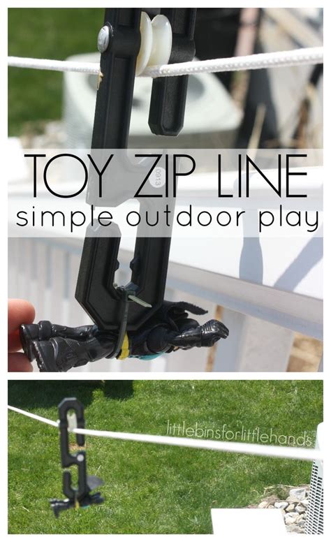 Image result for Making a Toy Zip Line