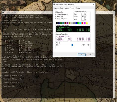 Image result for Command-Prompt Color Change
