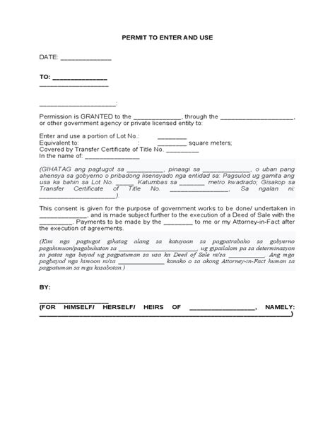 Image result for Simple Entry Permit