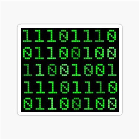 Image result for Binarary Code Sticker