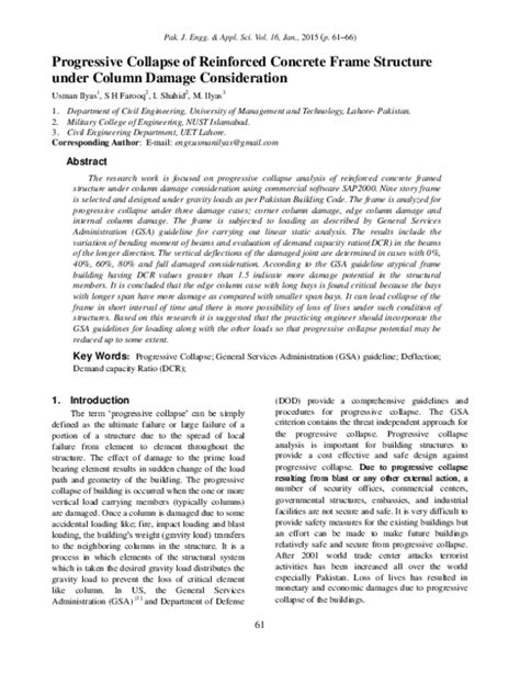 Image result for Column Collapse Problems Class