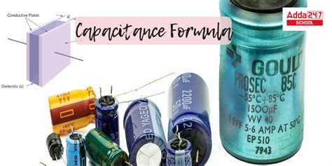 Image result for Capacitance in Parallel Formula