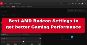 Image result for Display Resolution Settings On AMD Computers