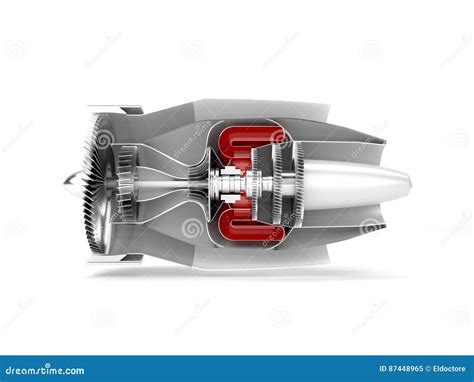Image result for Jet Engine Cross Section