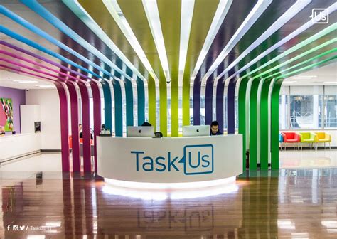 Image result for TaskUs Reception Desk
