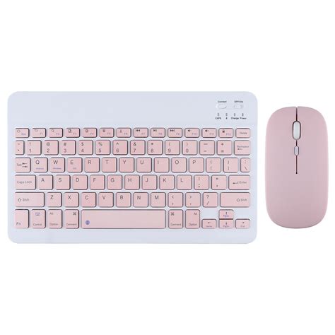 Rechargeable Ultra Slim Wireless Bluetooth Keyboard And Mouse Set ...