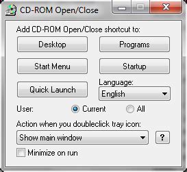 Image result for CD-ROM Open Command