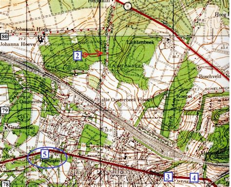 Image result for Oosterbeek Post Scriptum Map