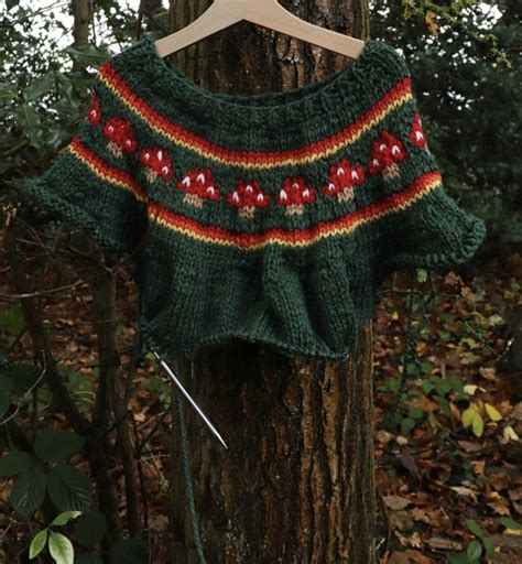 Image result for Knitting Colour Work Toadstool Pattern