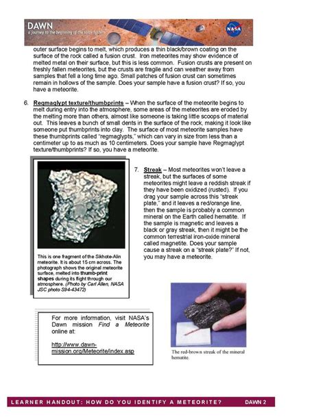 Image result for How to Check a Meteorite