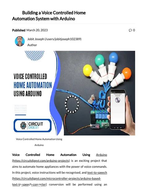 Image result for Voice Control Home Automation Arduino