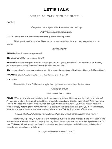 Image result for Script Talk