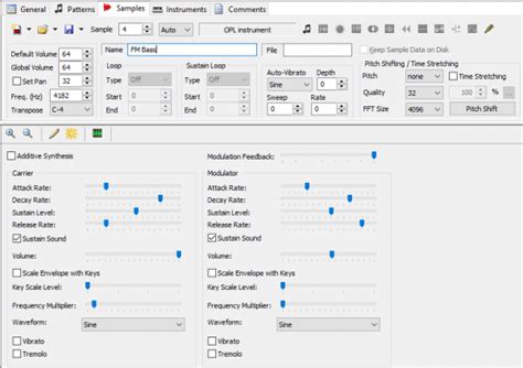 Image result for OpenMPT Loop Sample
