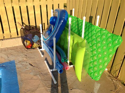 Image result for DIY Pool Float Storage