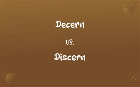 Image result for Define Discern