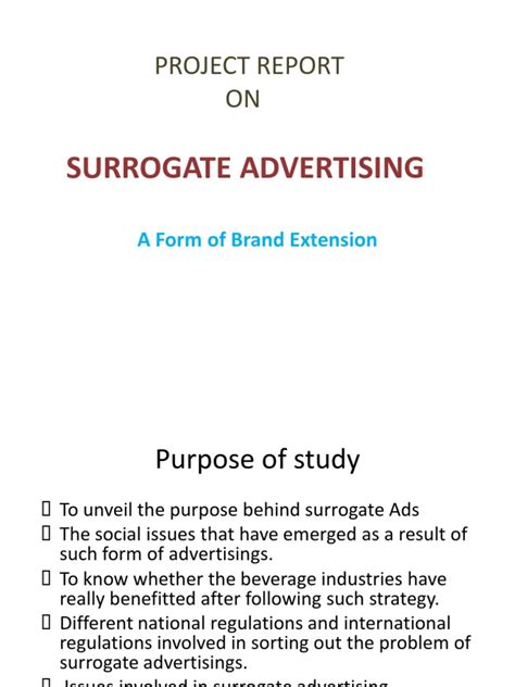 Image result for Surrogate Advertising Examples