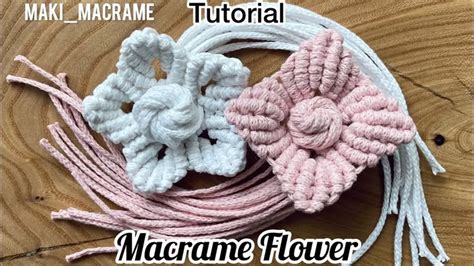 Image result for Macrame Flower Tutorial