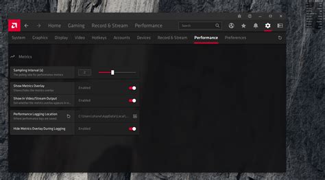 Image result for AMD Performance Overlay