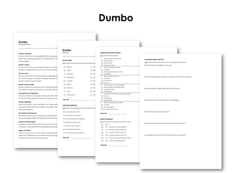 Image result for Dumbo Multilanguage One Line