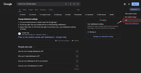 Image result for Remove Safe Search From My Computer