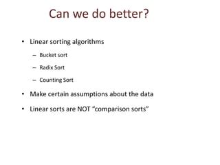Image result for Linear Sort