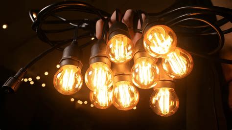 Image result for Rustic Outdoor String Lights
