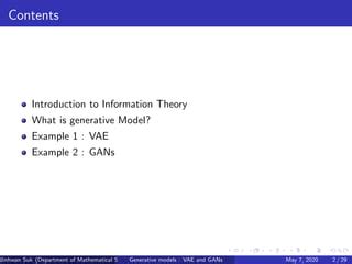 Image result for Various Types of Generative Models