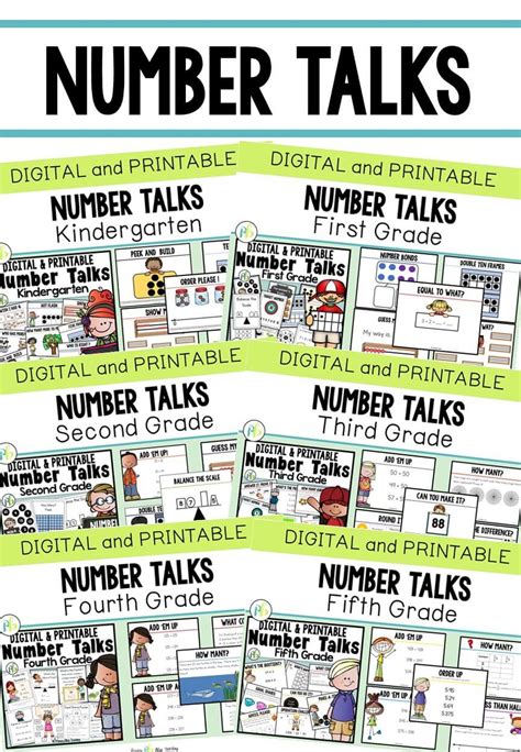 Image result for Number Talks Worksheets