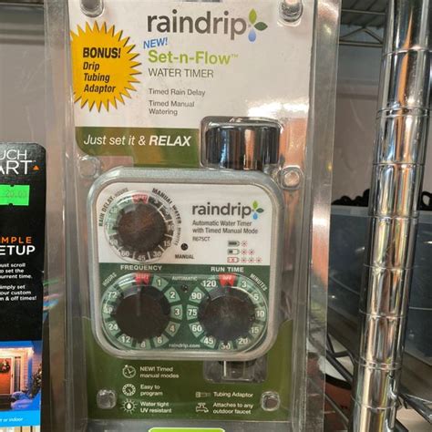 Image result for Raindrip Timer Tube Install