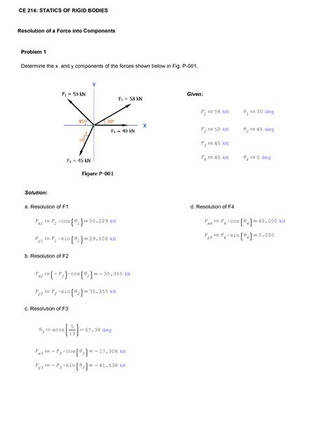 Image result for Force Resolved into Components