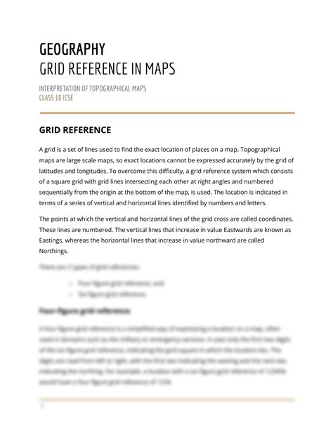 Image result for 6 Grid Reference Examples