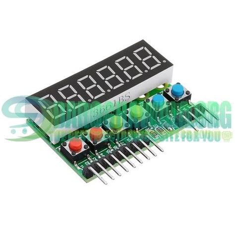 Image result for Using 6 Digit LED Display with Arduino